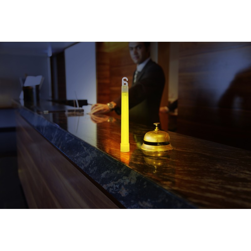 6inch yellow Snaplight lightstick 15cm of 12 hours or 30 minutes ...