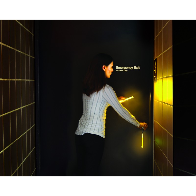 6inch yellow Snaplight lightstick 15cm of 12 hours or 30 minutes ...