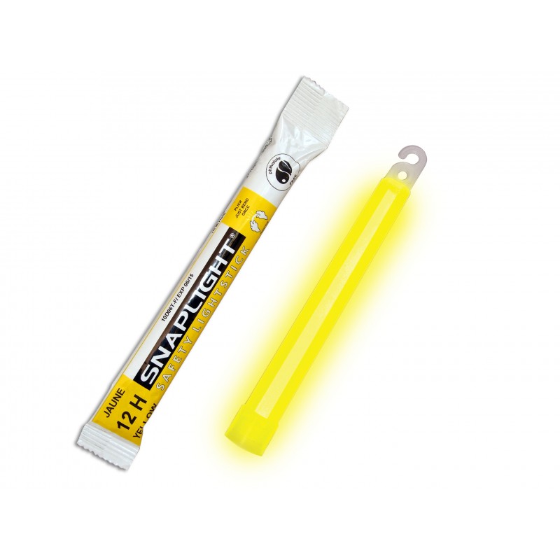 6inch yellow Snaplight lightstick 15cm of 12 hours or 30 minutes ...
